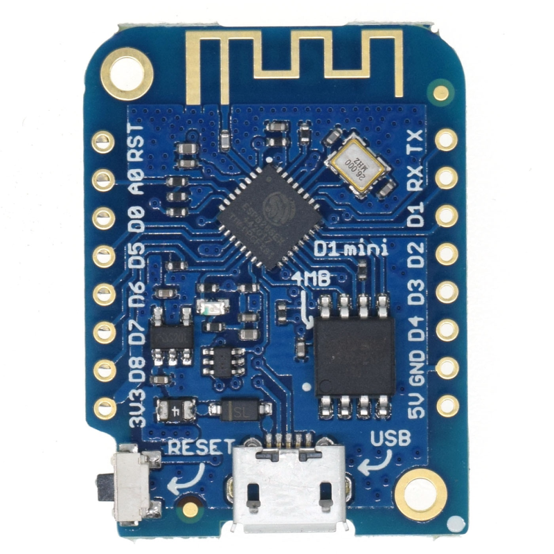 WeMos D1 Mini Контроллер WiFi на чипе ESP8266EX купить в Витебске с доставкой по Беларуси